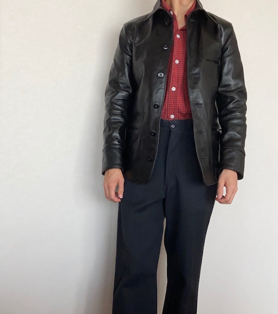 《FREEWHEELERS（フリーホイーラーズ）BRAKEMAN COAT（ブレーキマン）》のサイズ感～リアルマッコイズとの比較も～ | 昭和最終世代